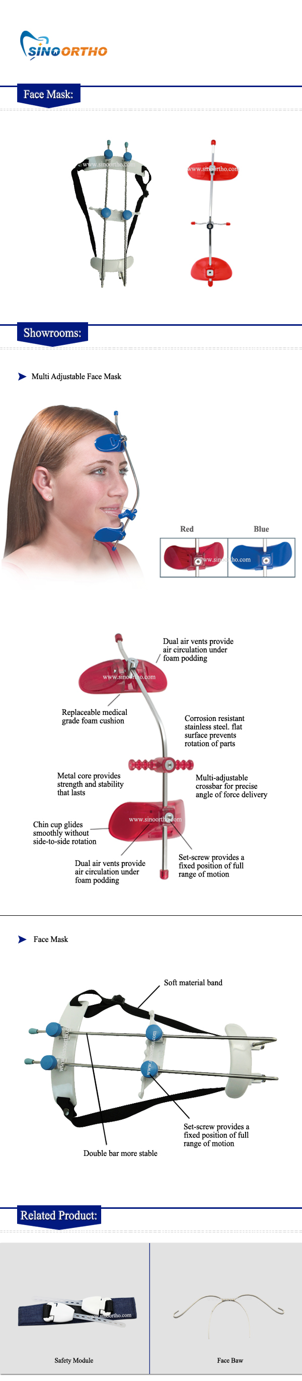 SINO ORTHO Orthodontic Facemask - Buy Orthodontic Facemask, Orthodontic ...